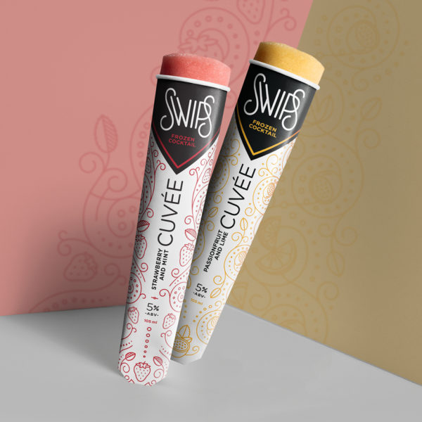 Swips, Frozen Coctails – Packaging